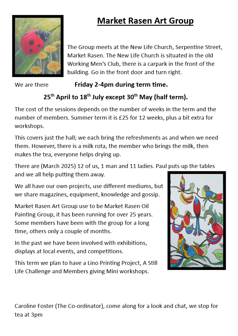 What's On Market Rasen Events